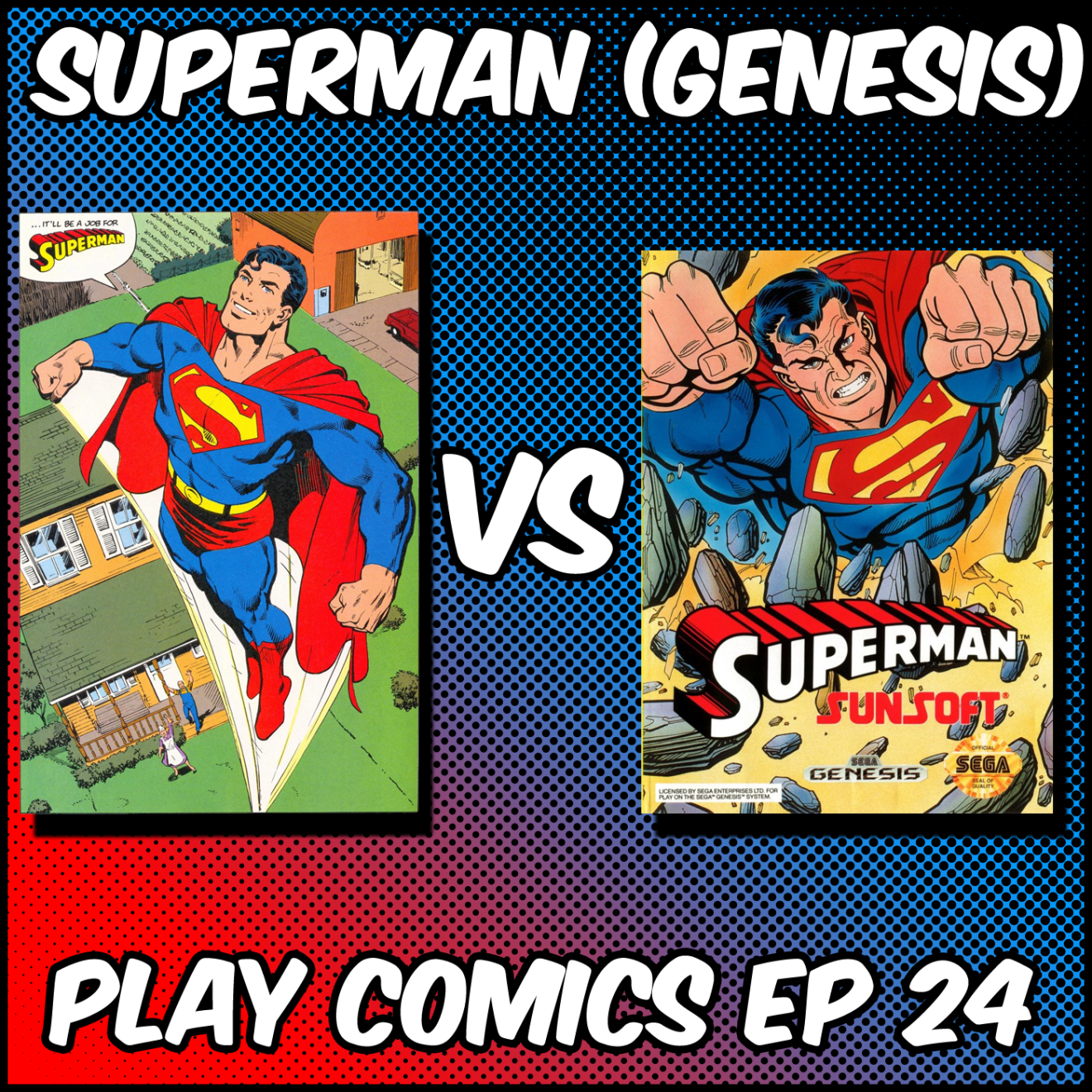 Superman on Genesis with Karrington Martin – Play Comics